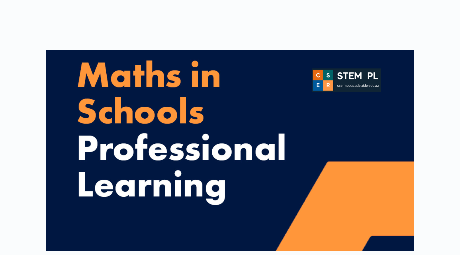 Upcoming events in Darwin | CSER STEM Professional Learning | University of Adelaide